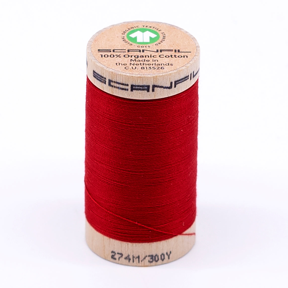 Organic Cotton Spool 30/2 WT | 300 YD | Rubocondo 4871 – Scanfil Thread ...