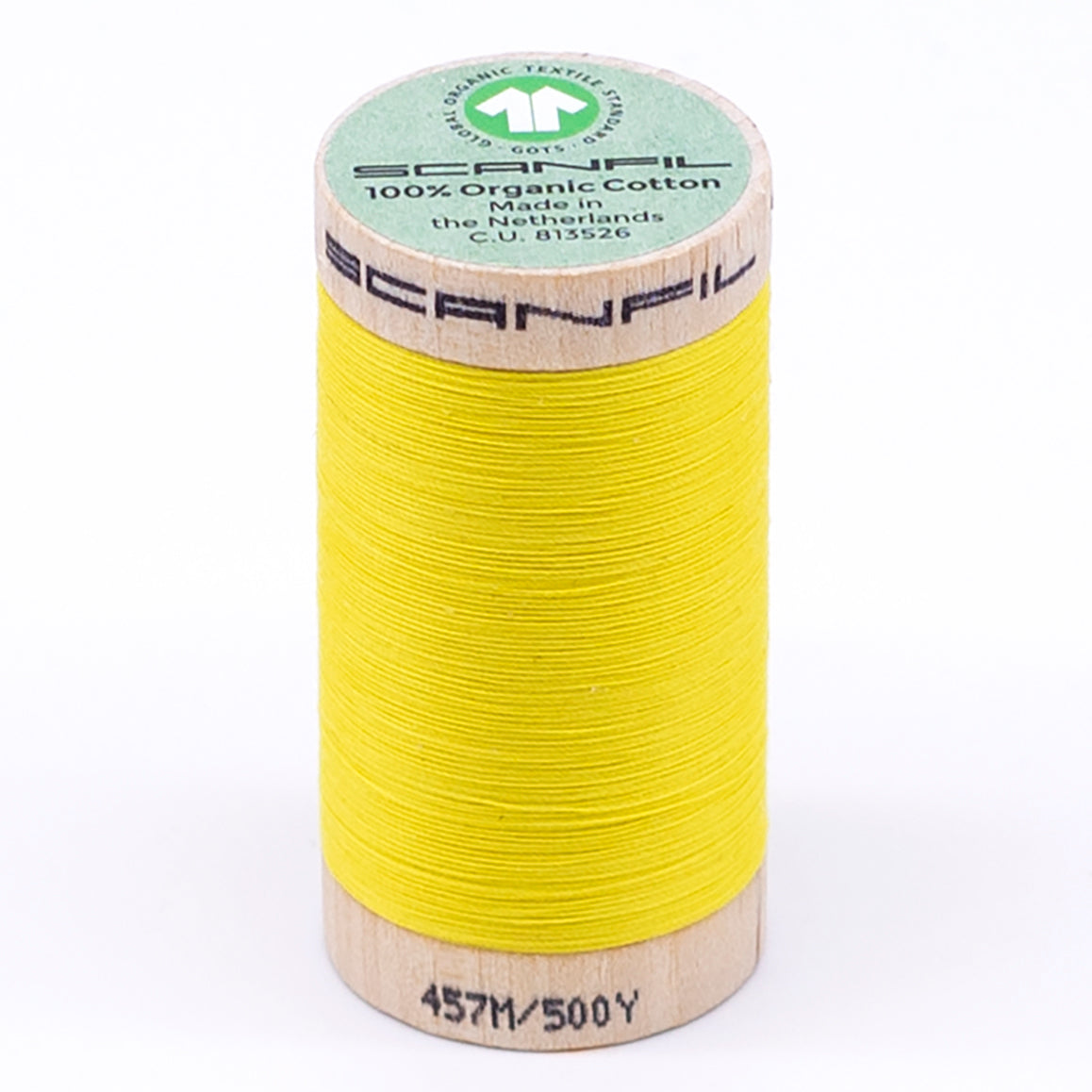 Organic Cotton Spool 50/2 WT | 500 YD | Illuminating 4803 – Scanfil ...