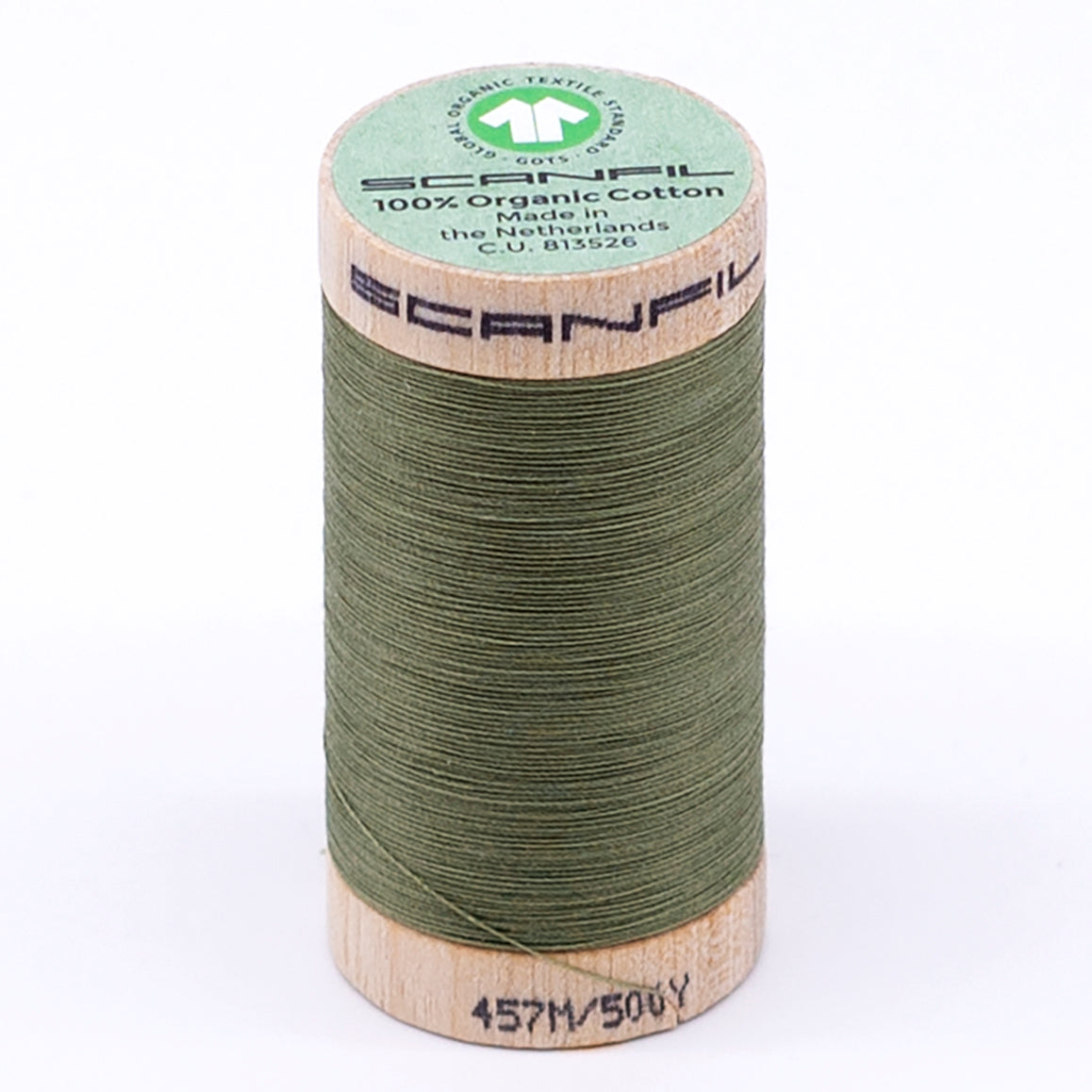 Organic Cotton Spool 50/2 WT | 500 YD | Sage 4859 – Scanfil Thread Shop