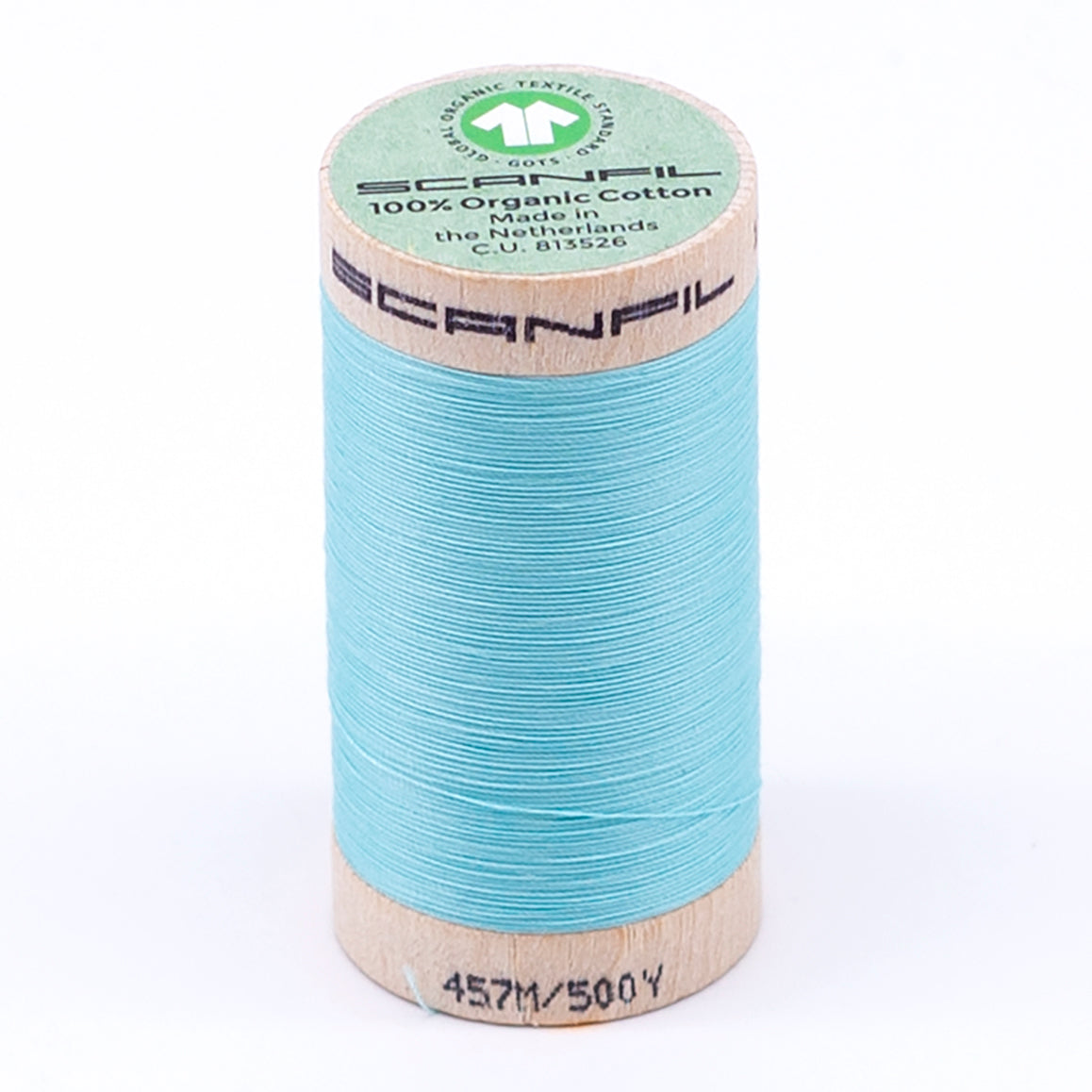 Organic Cotton Spool 50/2 WT | 500 YD | Limpet Shell 4869 – Scanfil ...