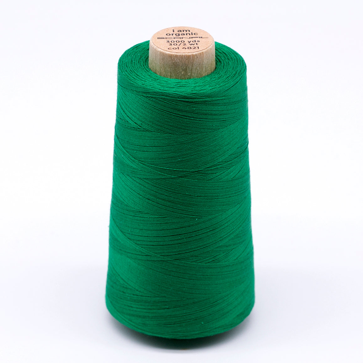 Organic Cotton Cone 30/2 WT | 3000 YD | Jolly Green 4821 – Scanfil ...