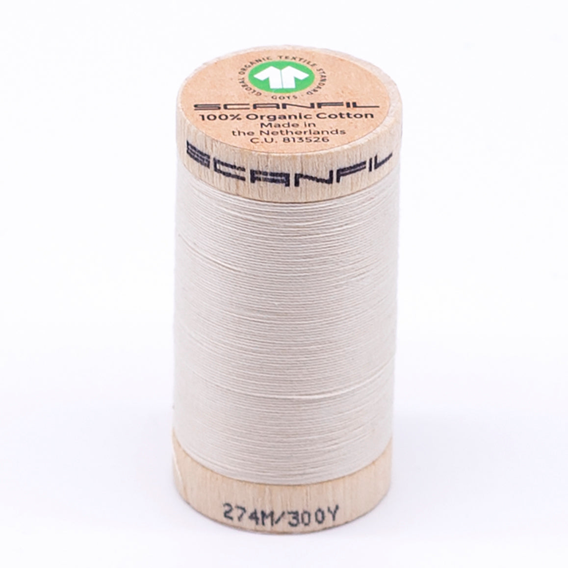Organic Cotton Spool 30/2 WT | 300 YD | Undyed 4899 – Scanfil Thread Shop